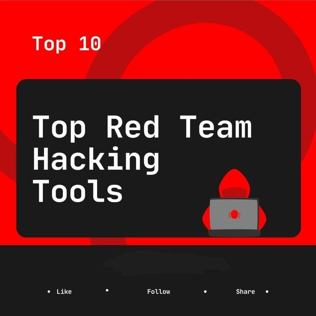 Top 10 Red Team Tools for Ethical Hackers